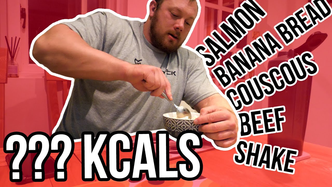 STRONGMAN FULL DAY OF EATING!! | ADAM BISHOP - YouTube