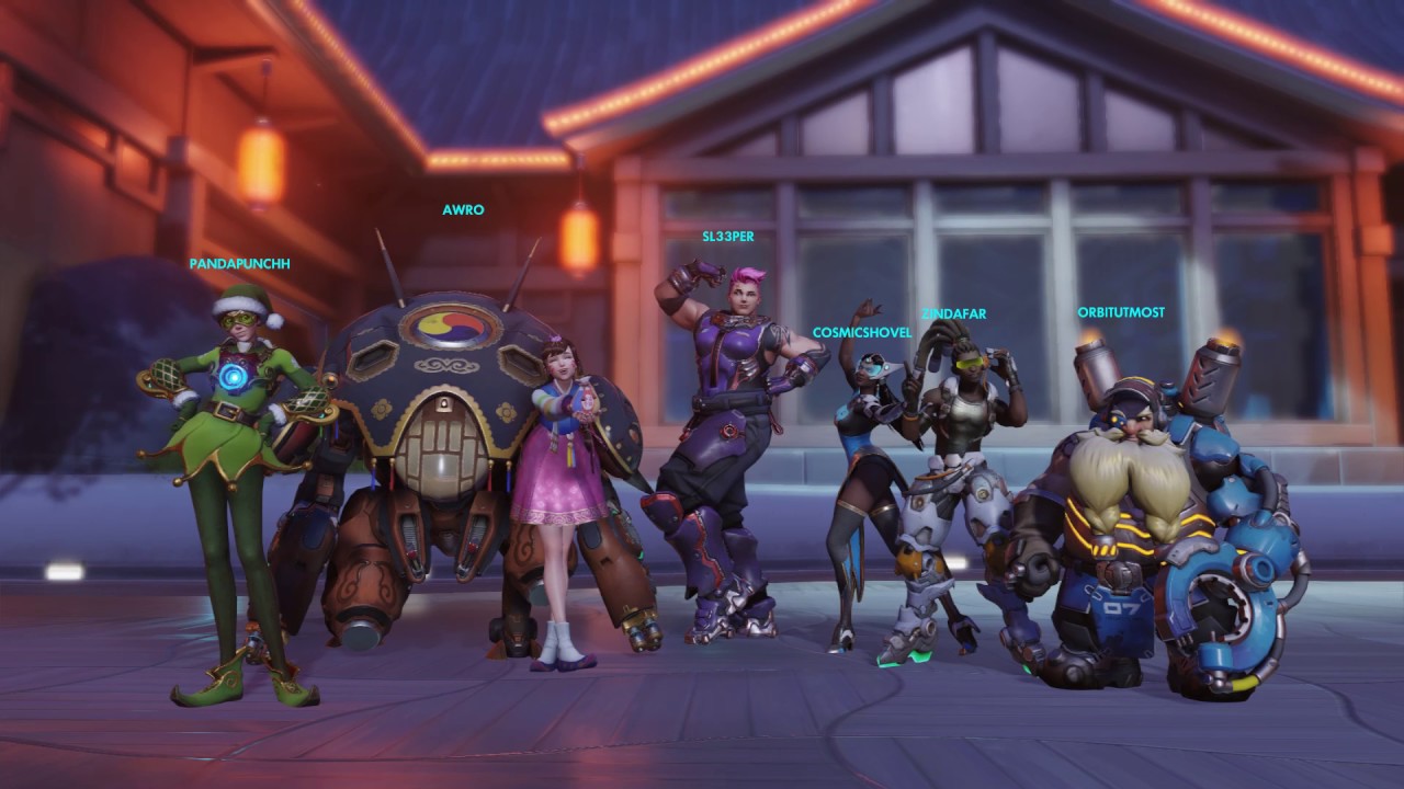 Overwatch Happy Luna New Year! - YouTube