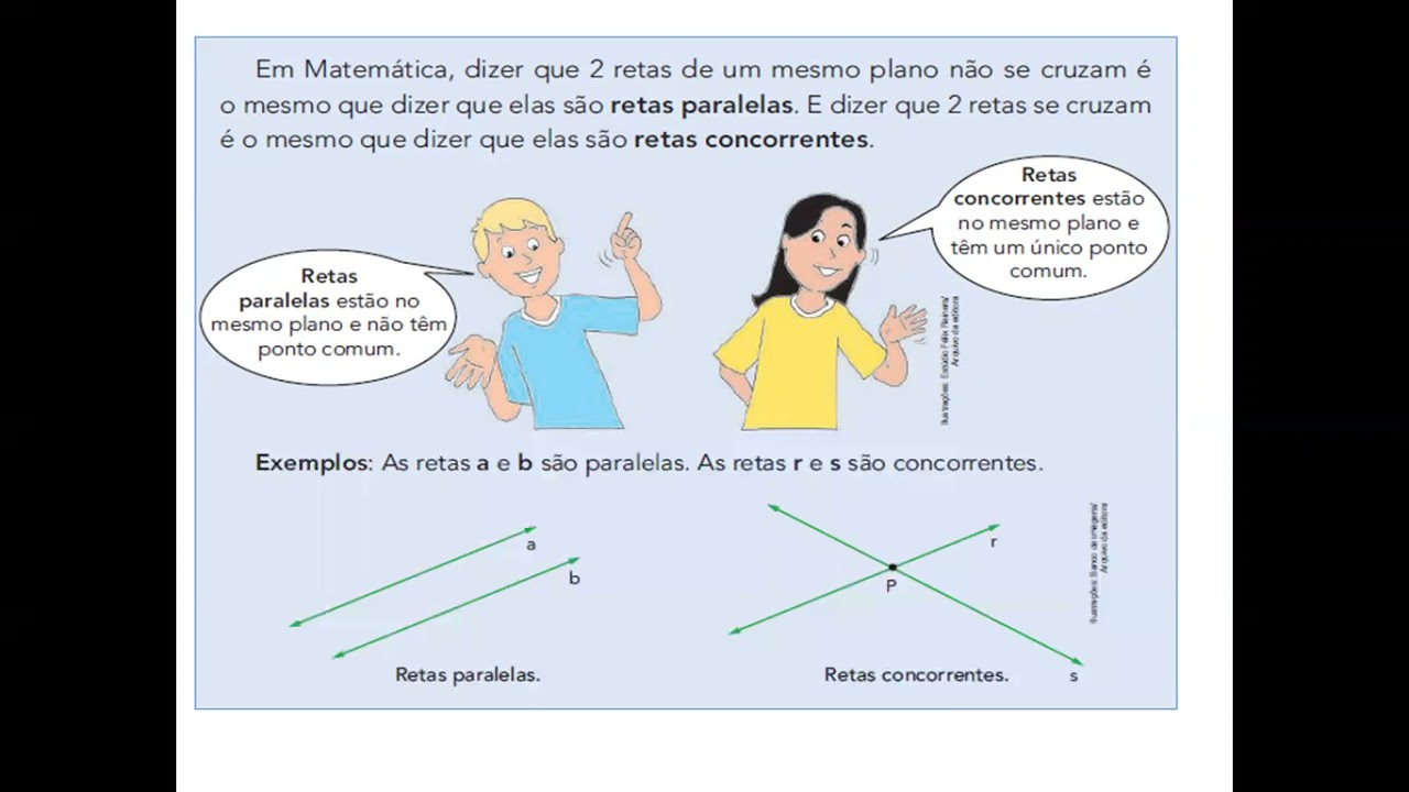 Atividades Sobre Retas Paralelas E Concorrentes 4 Ano - RETOEDU