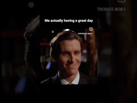 Based Patrick Bateman memes - YouTube