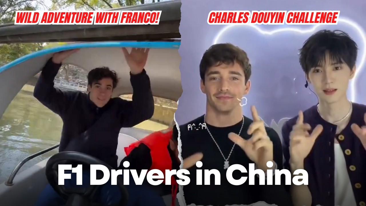 How F1 Drivers Are Having Fun in China Ahead of the Chinese GP! - YouTube