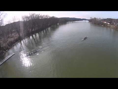 Sculling on the ohio with dji phantom
