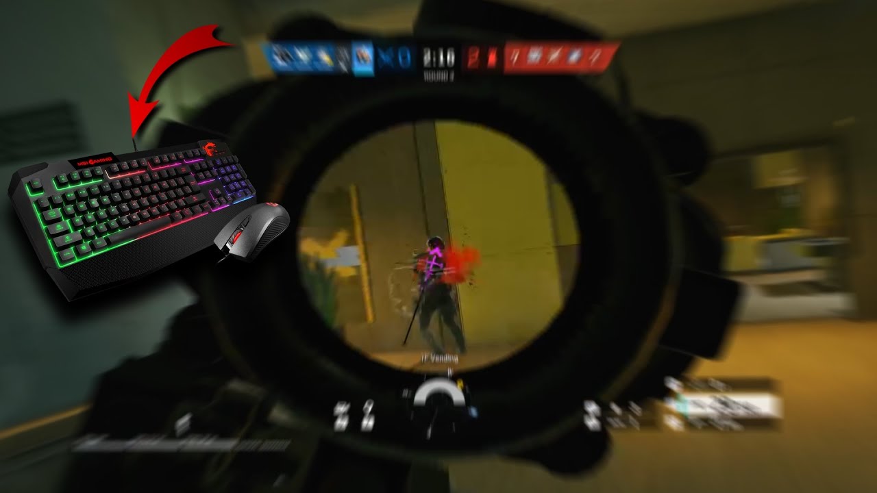Rainbow six siege console player switches to keyboard and mouse for the ...