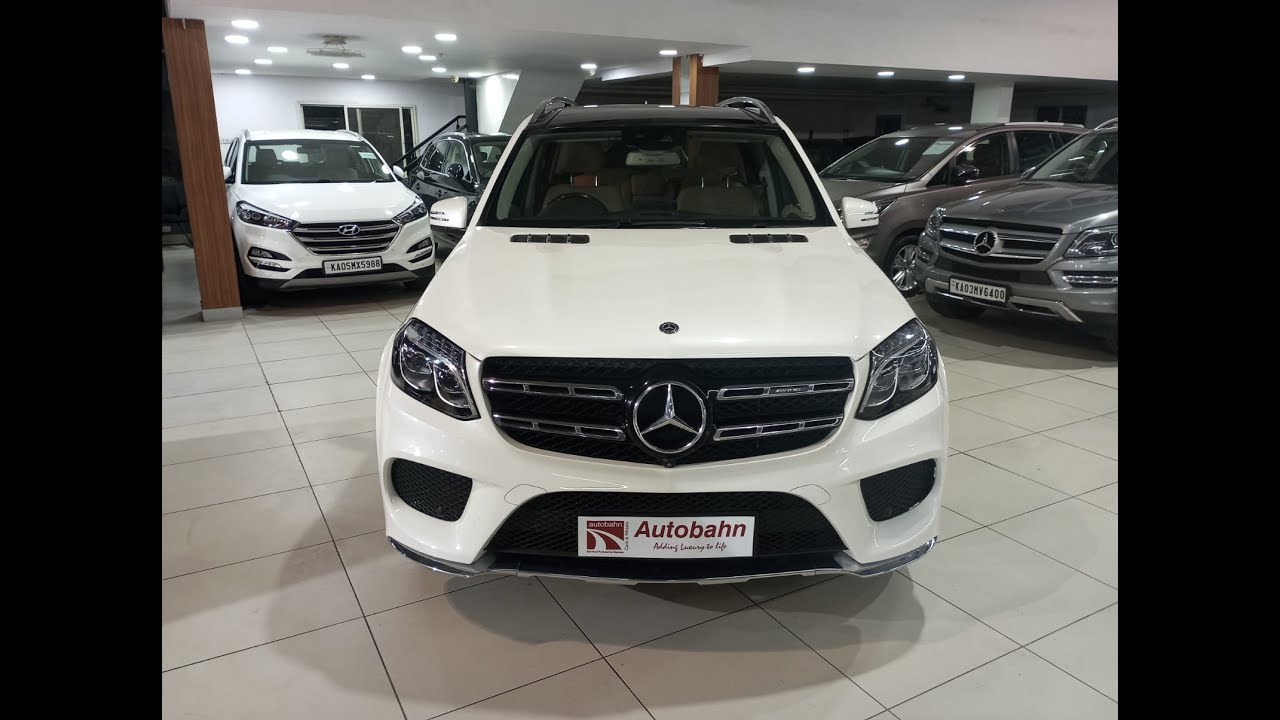 Mercedes Benz GLS 350 d White 2018 - YouTube