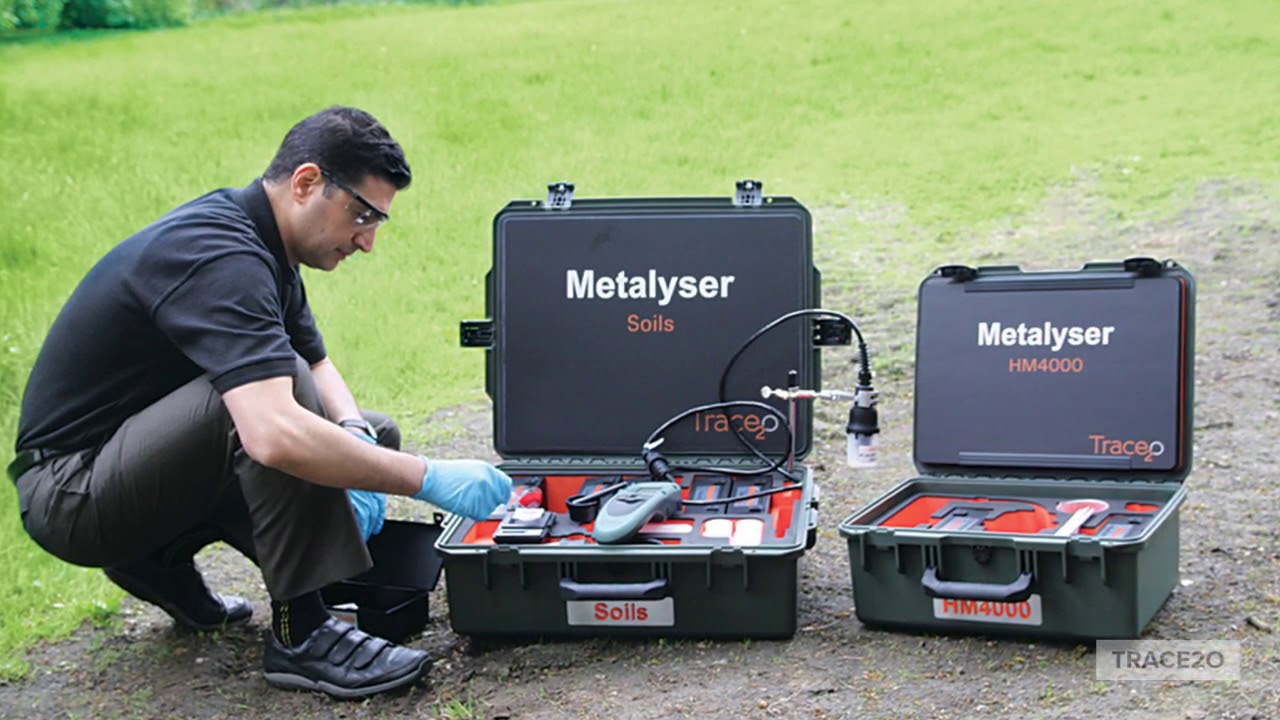 Trace2o HM4000 Soil Metalyser - YouTube