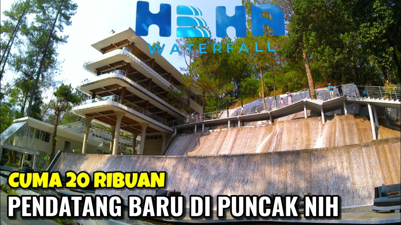 HEHA WATERFALL PUNCAK BOGOR | WISATA TERBARU DI PUNCAK - YouTube