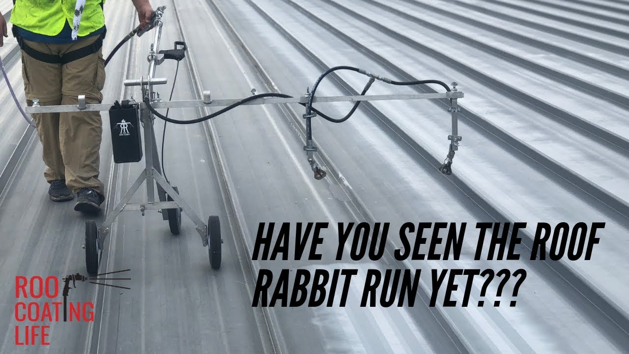 How to coat a Metal Roof with The Roof Rabbit - YouTube