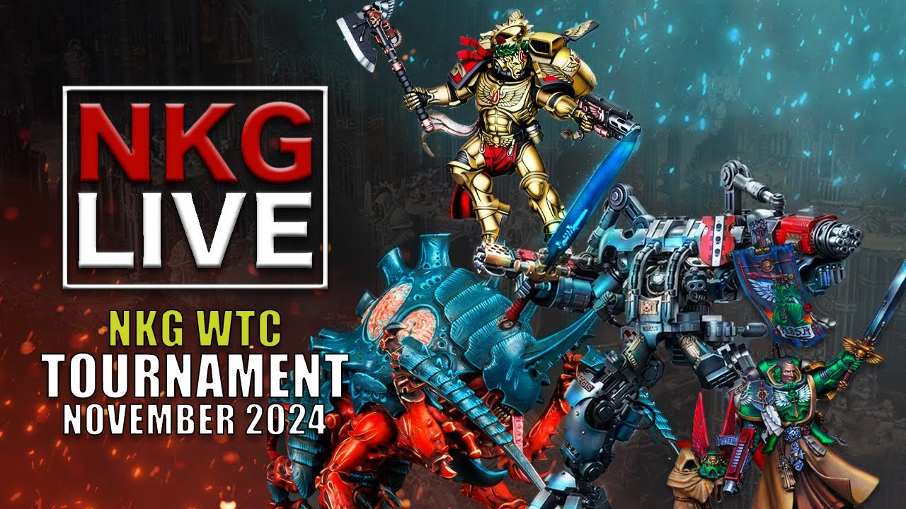 Northern Knights Gaming Warhammer 40K WTC Tournament - NKG Live - YouTube