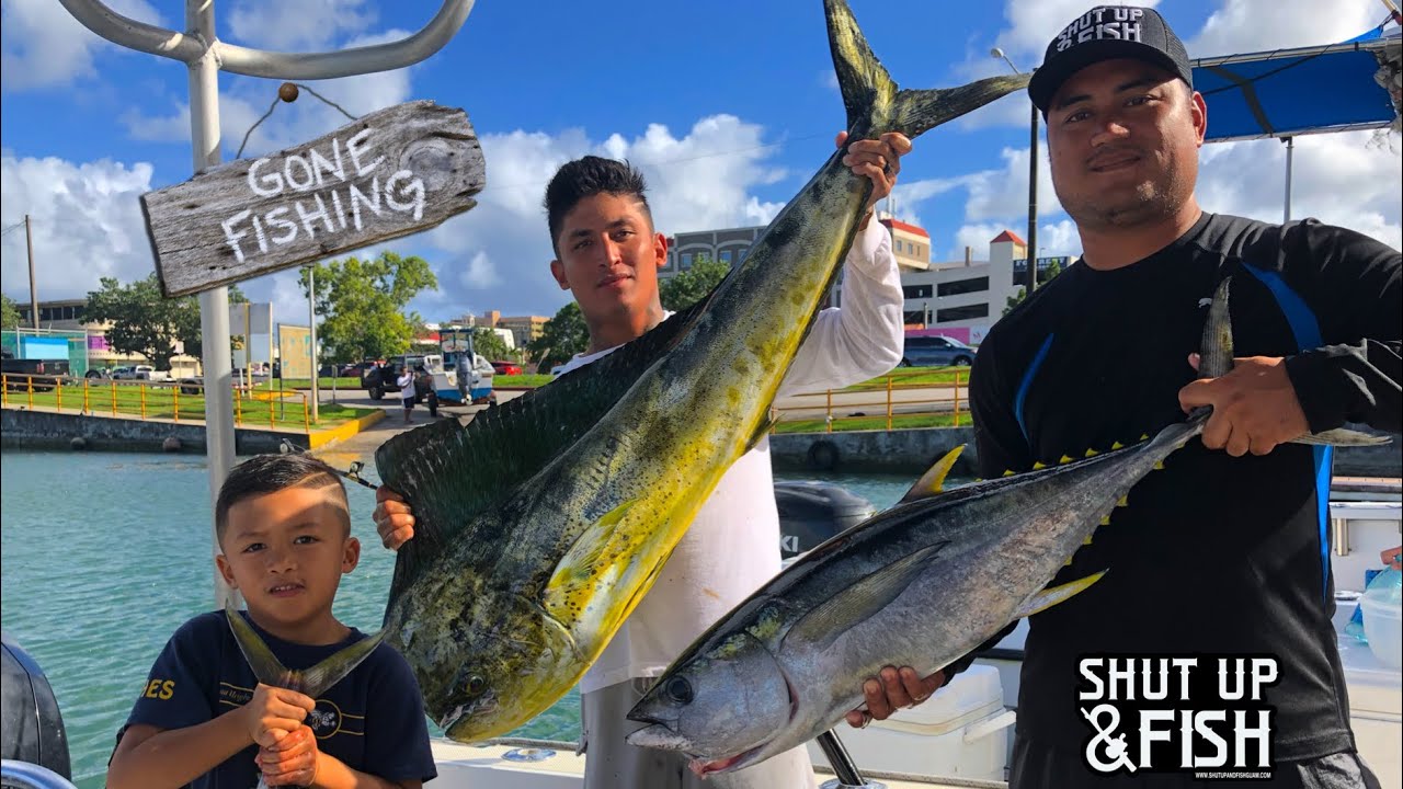 Epic Day of Fishing + Poke Tutorial FRESH on the boat!!! - YouTube