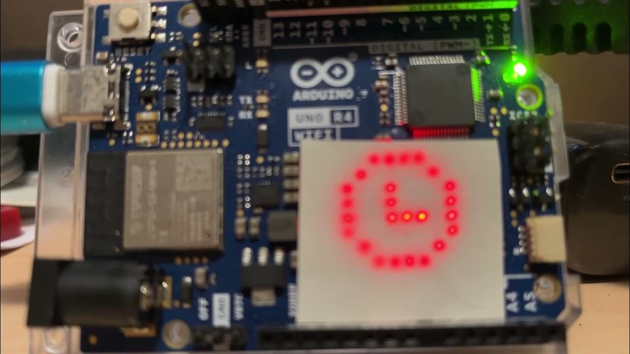 NTP Clock with Arduino R4 Wifi - YouTube