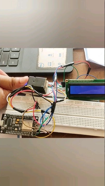 Fringer Print Based Attendance System Using Esp32 Esp32project Electronics Youtube