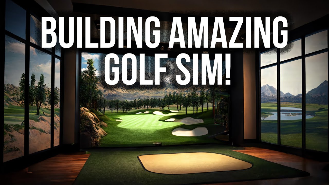 Building an Amazing Clubhouse Golf Sim! 1. The Plan - YouTube