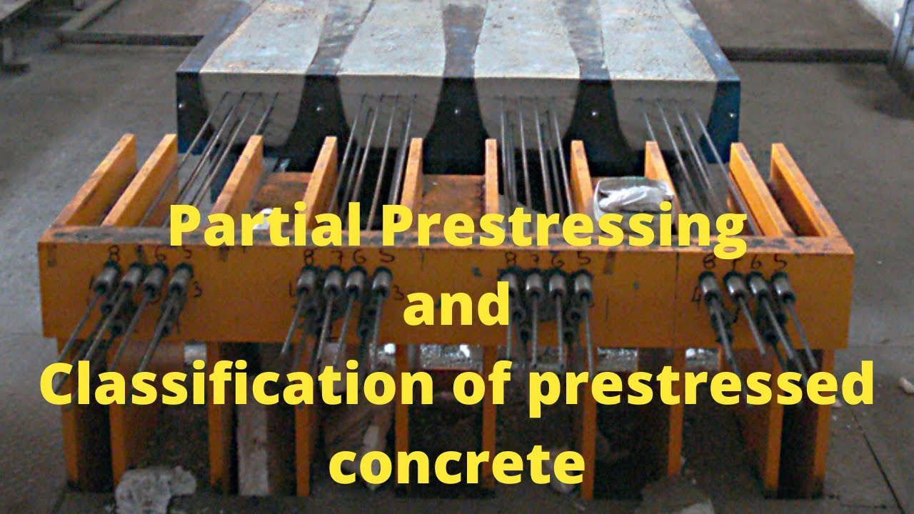 What is partial prestressing | Classification of prestressed concrete ...