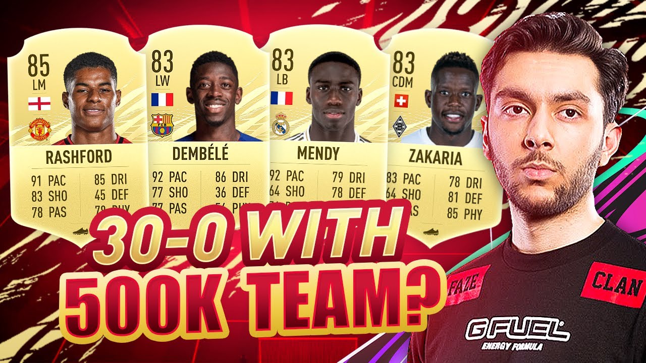 30-0 WITH A 500K TEAM?? FIFA 21 FUT CHAMPIONS GAMEPLAY - YouTube