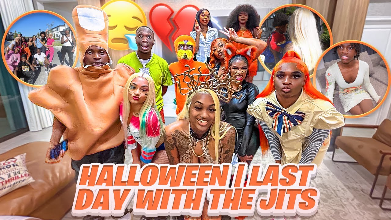 Halloween | Last day w/ the Jits😪💔 - YouTube