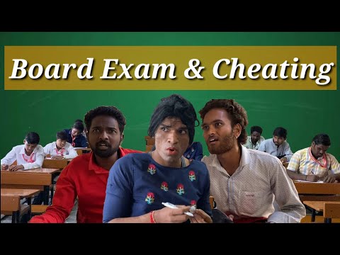 BOARD EXAM AND CHEATING | AKASH MUSALE | #comedy ,#boardexam