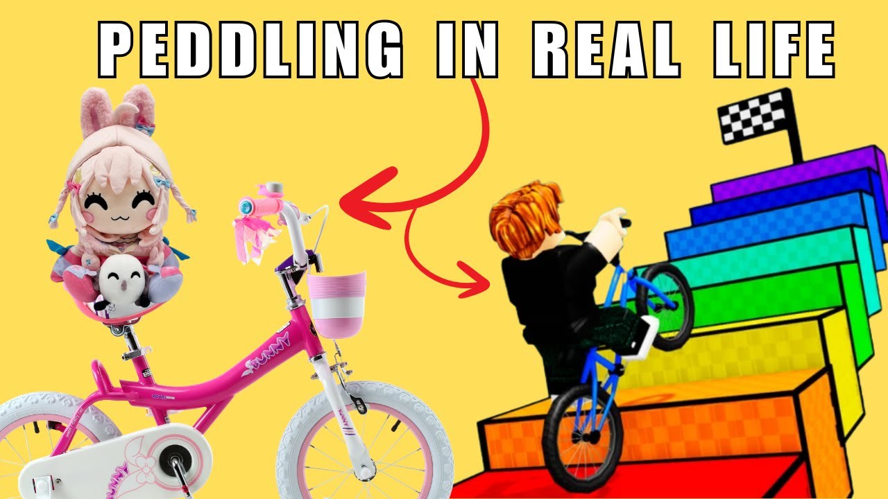 if you bike in the game you bike in real life - YouTube