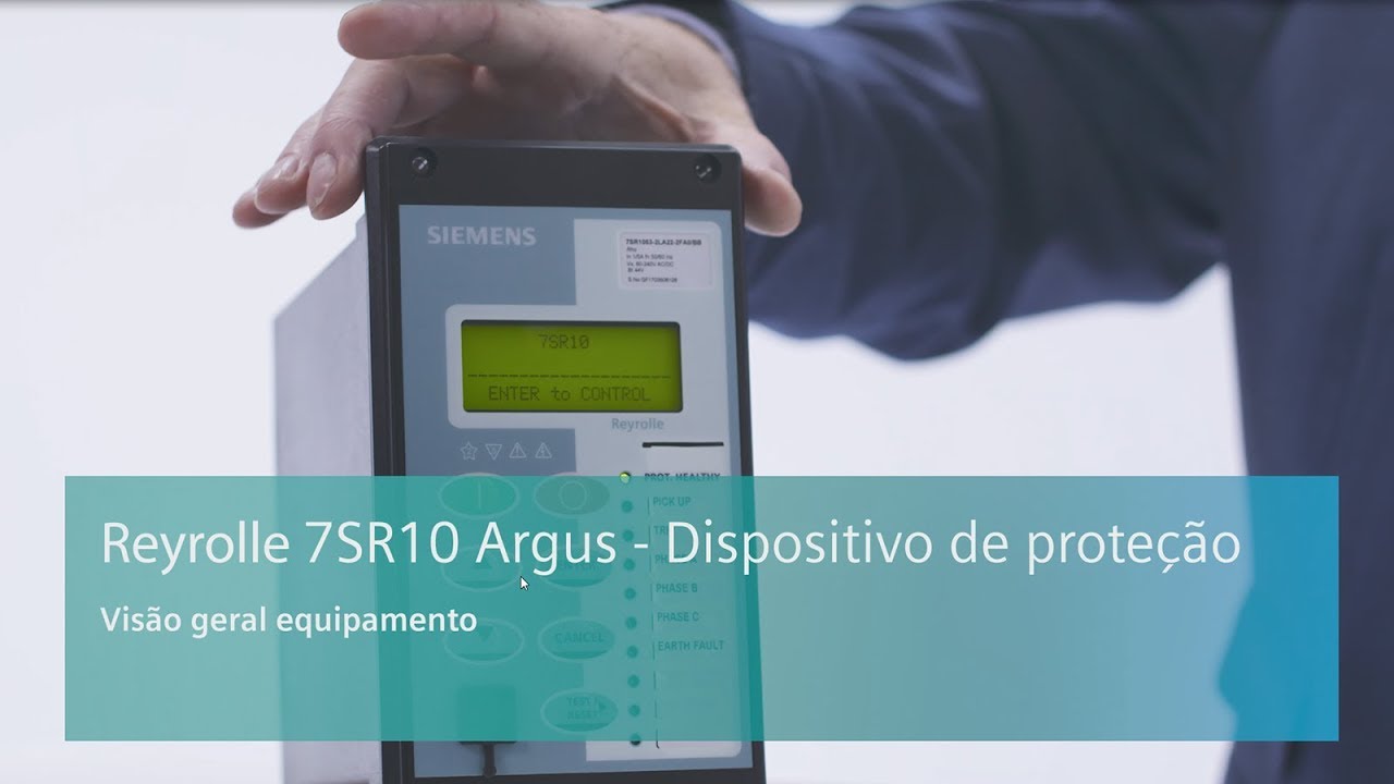 Reyrolle 7SR10 Argus – Dispositivo de proteção - YouTube