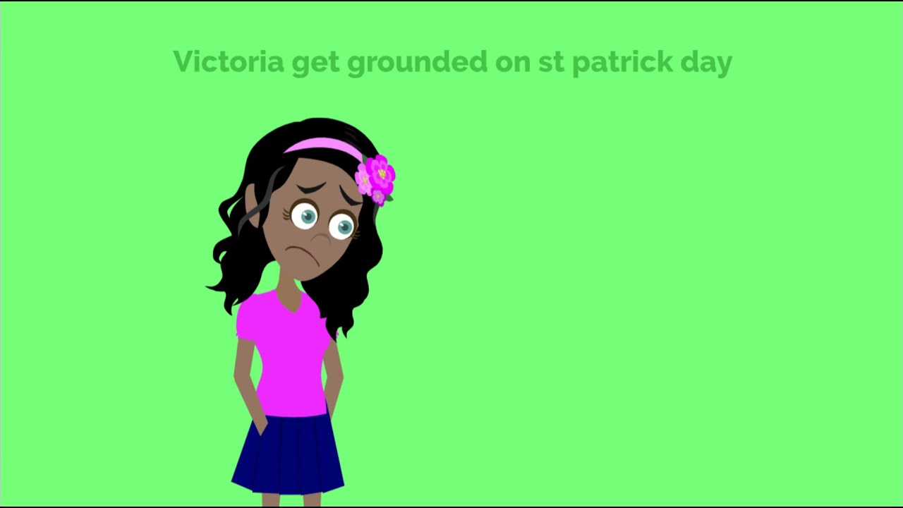 Victoria get grounded on st patrick day - YouTube