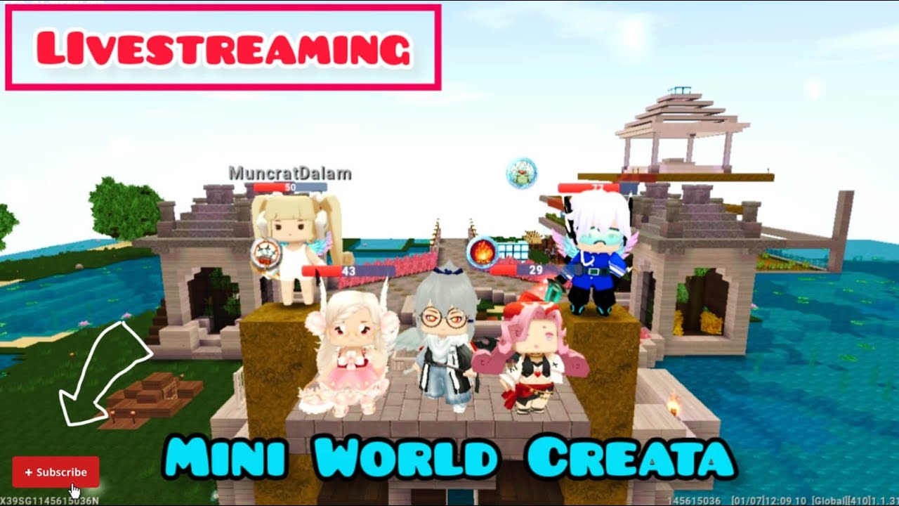 🔴Live Mini World: Creata - Minggu mabar lagi yok - YouTube