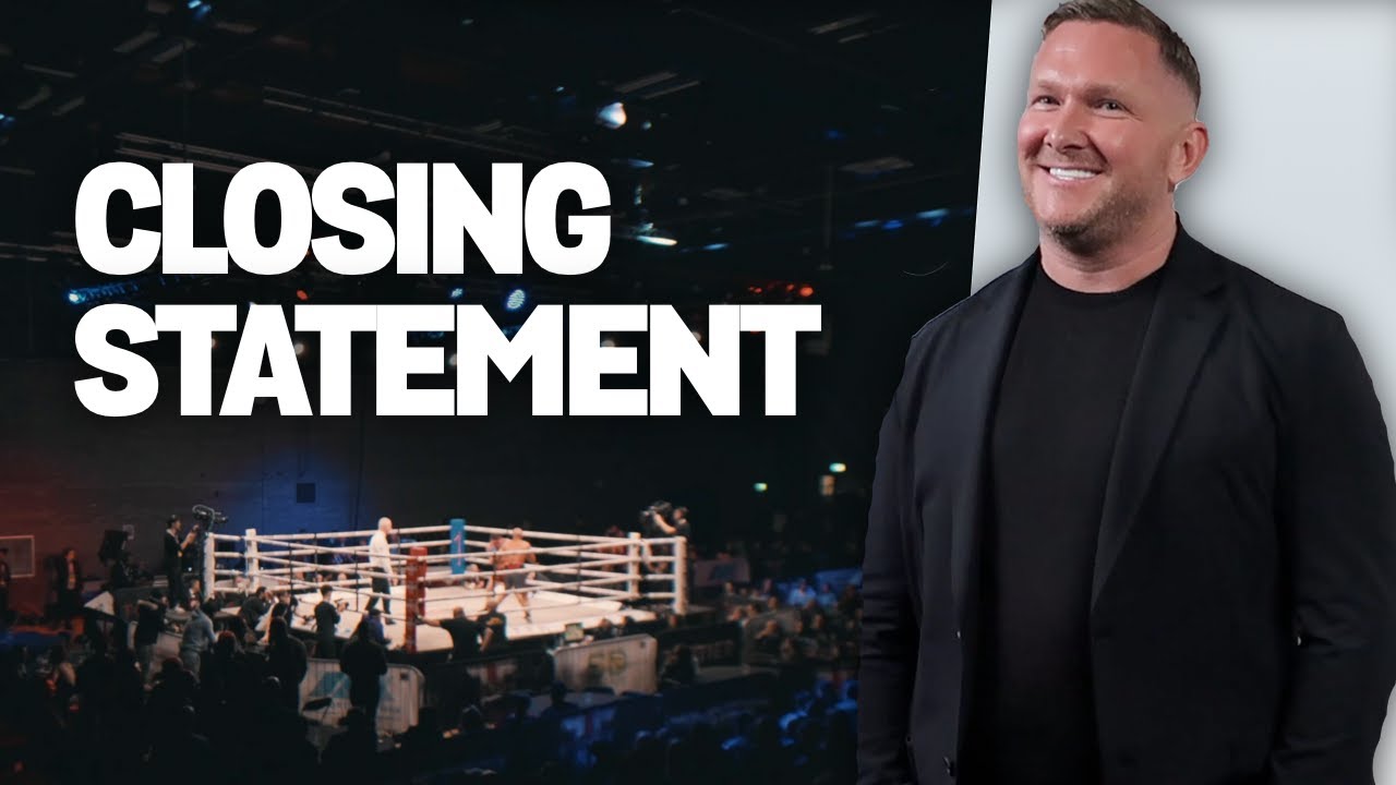 VLOG - THE CLOSING STATEMENT - YouTube