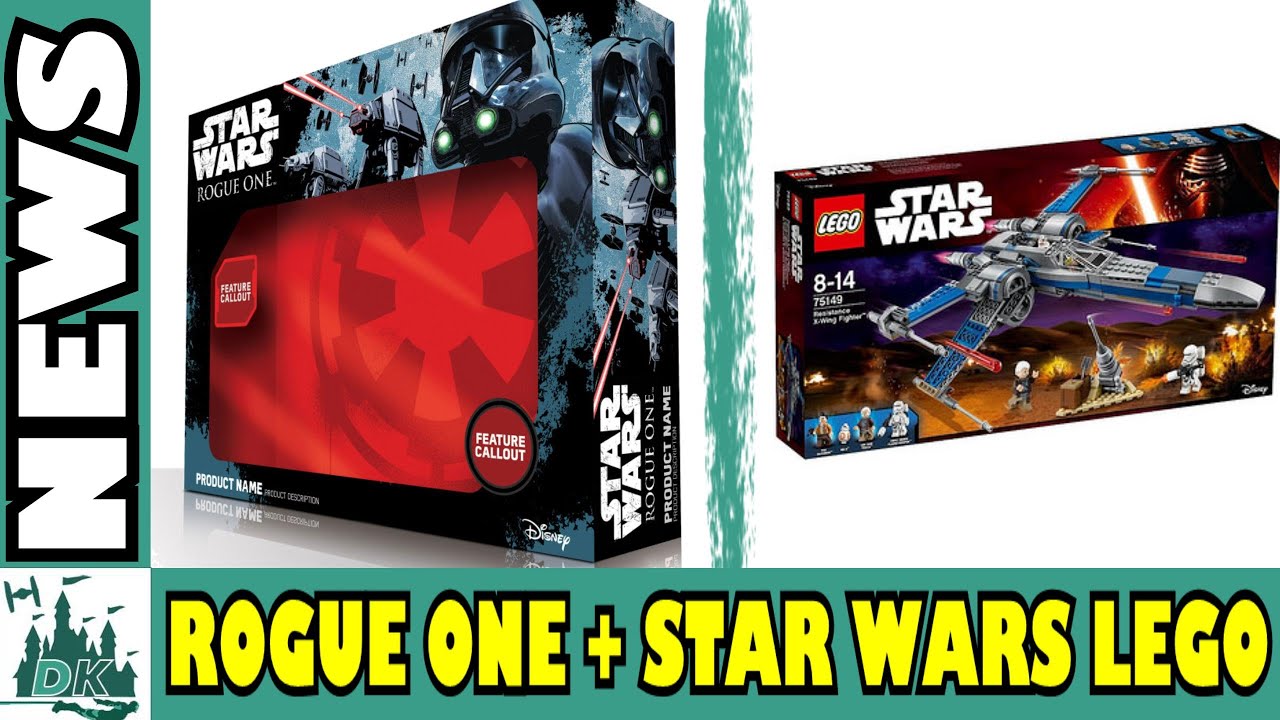 Rogue One First Look + New Star Wars LEGO Sets - DK Daily News - YouTube