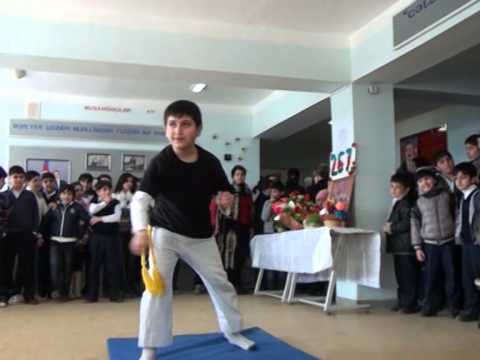 267 nomreli mektebde tedbir - YouTube