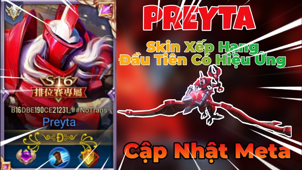 [TOP1PREYTA] Trải Nghiệm Skin Mới Preyta Tay Đua F1 Và Cập Nhật Meta ...