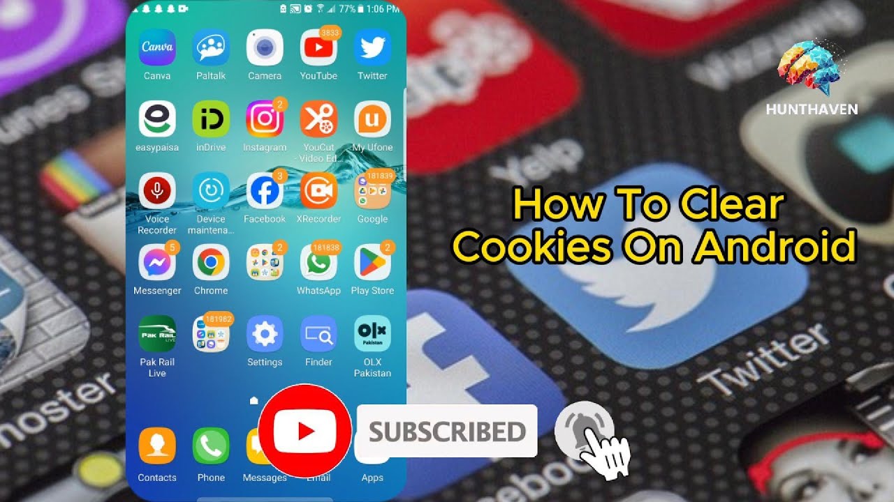 How To Clear Cookies On Android - YouTube