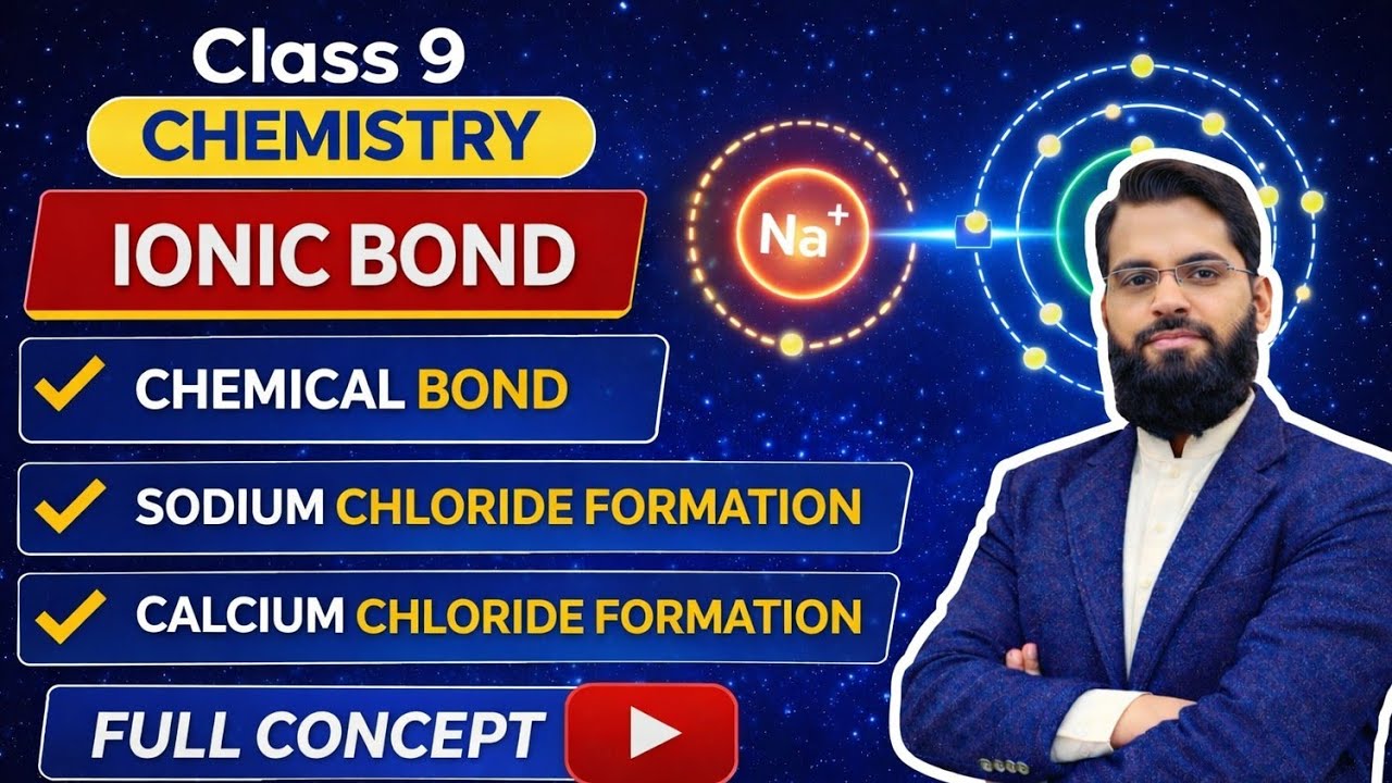 Ionic Bond Explained | Chemical Bonding | Class 9 Chemistry | Chapter ...