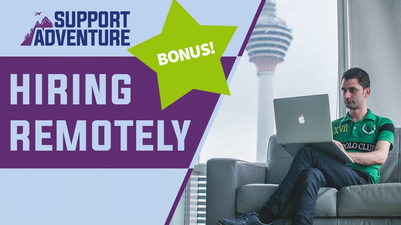 How to Hire a Remote Team [Remote Working Bonus] - YouTube