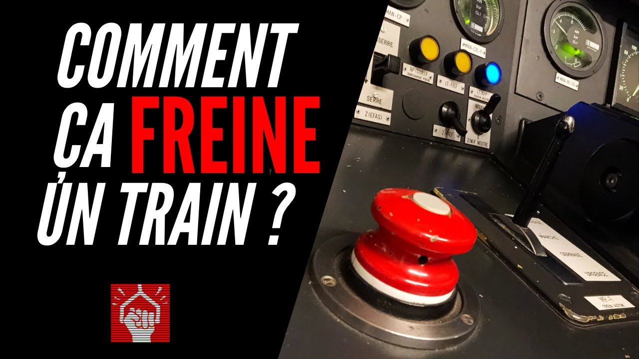 Comment ça freine un train ? - YouTube