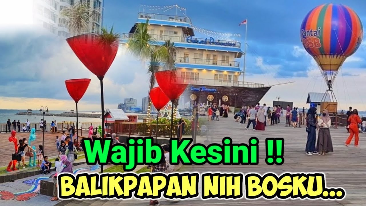 Pemandangan Spektakuler Pantai BSB yang sedang VIRAL di Tengah Kota ...