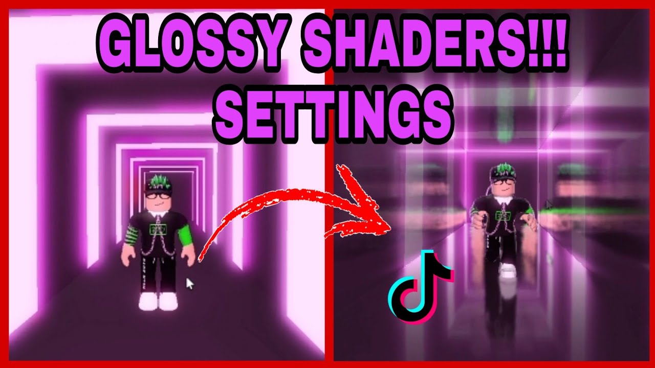 How to get SHADERS + make them GLOSSY in Roblox graphics like on tiktok ...