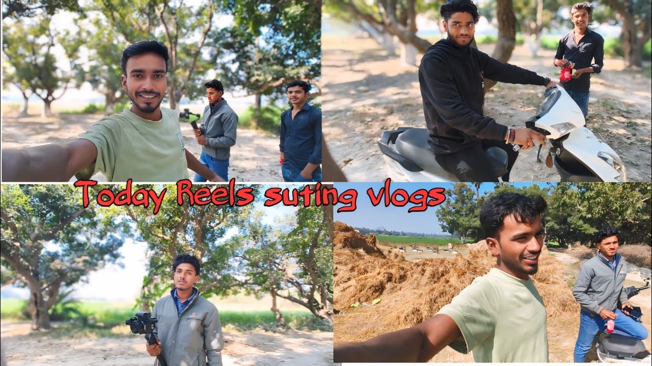 Today Reels suting 😂☺️ #vlogs #village #lifestyle - YouTube
