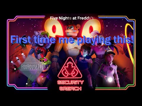 lets play Security Breach for the first time! (#1) | Fnaf Security ...