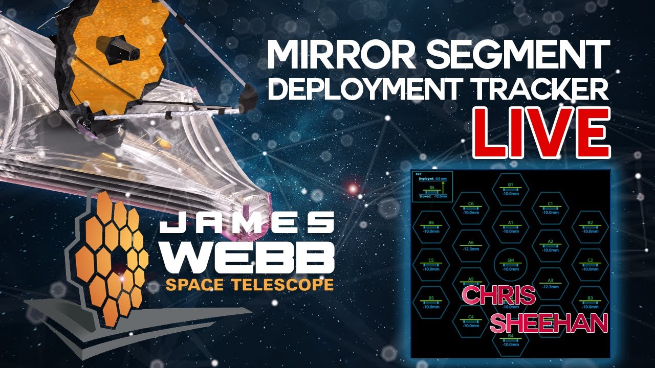 LIVE! James Webb Space Telescope Tracking / JWST / NASA - YouTube