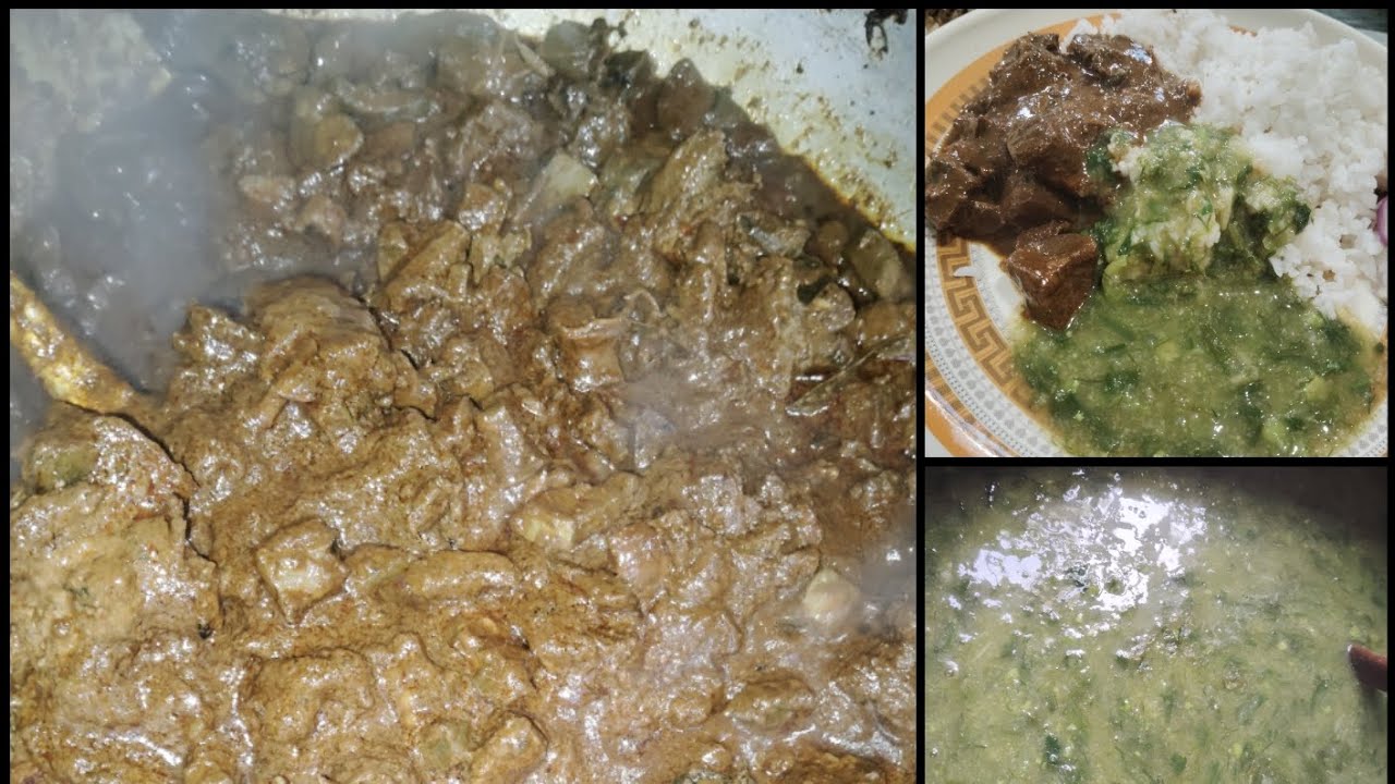 San kaleja & hawaitharak uti thongba ||Manipuri muslim cooking style ...