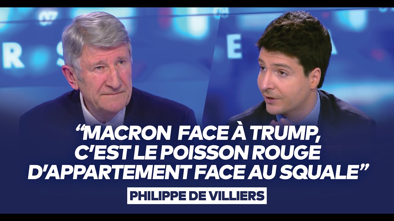 "Emmanuel Macron face à Donald Trump, c’est le poisson rouge d ...