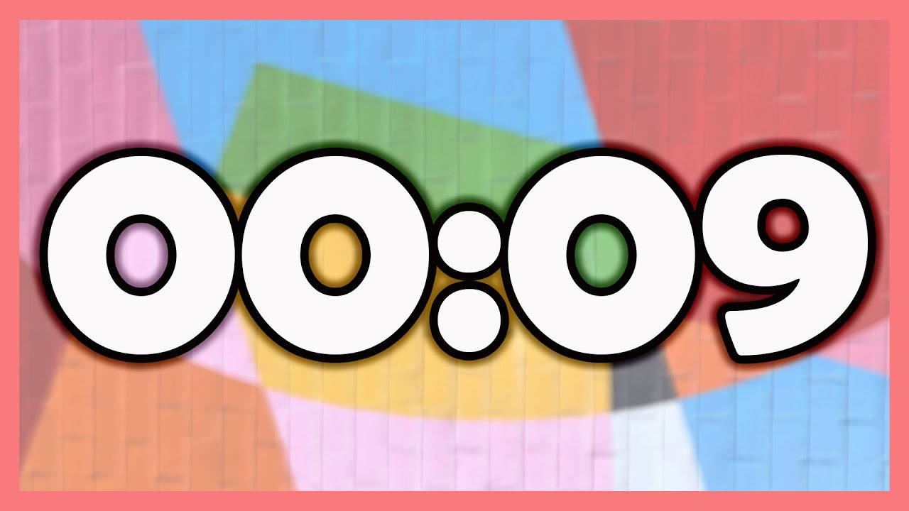 𝟗 𝙨𝙚𝙘𝙤𝙣𝙙 𝙩𝙞𝙢𝙚𝙧⏰alarm Countdown⏳ - YouTube