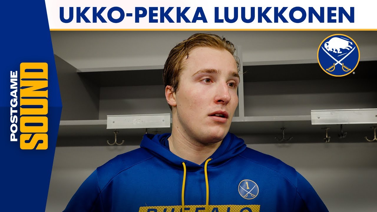 "Unfortunate To Lose That Game" | Ukko-Pekka Luukkonen After Buffalo ...