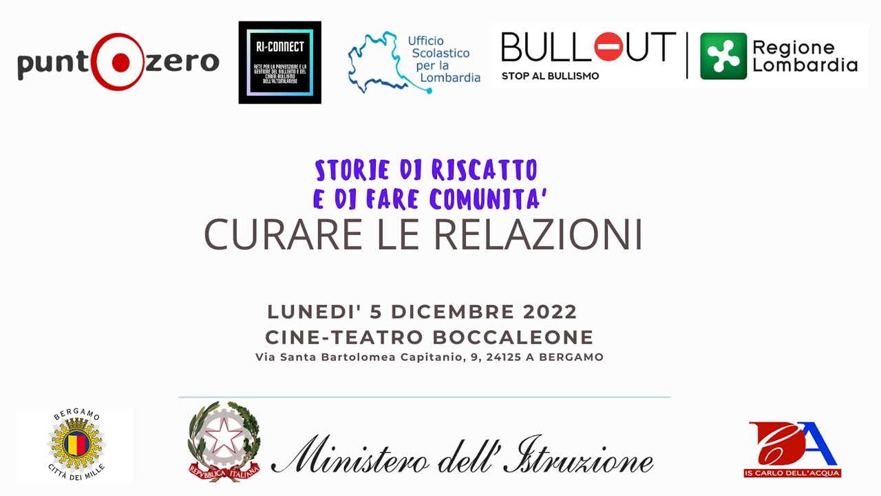 Evento RI-CONNECT Hackathon "Curare le Relazioni" - YouTube