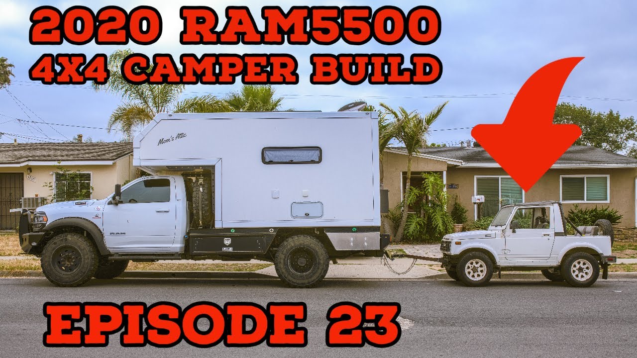 2020 Ram 5500 4x4 Off Grid Camper Build EPISODE #23 - YouTube