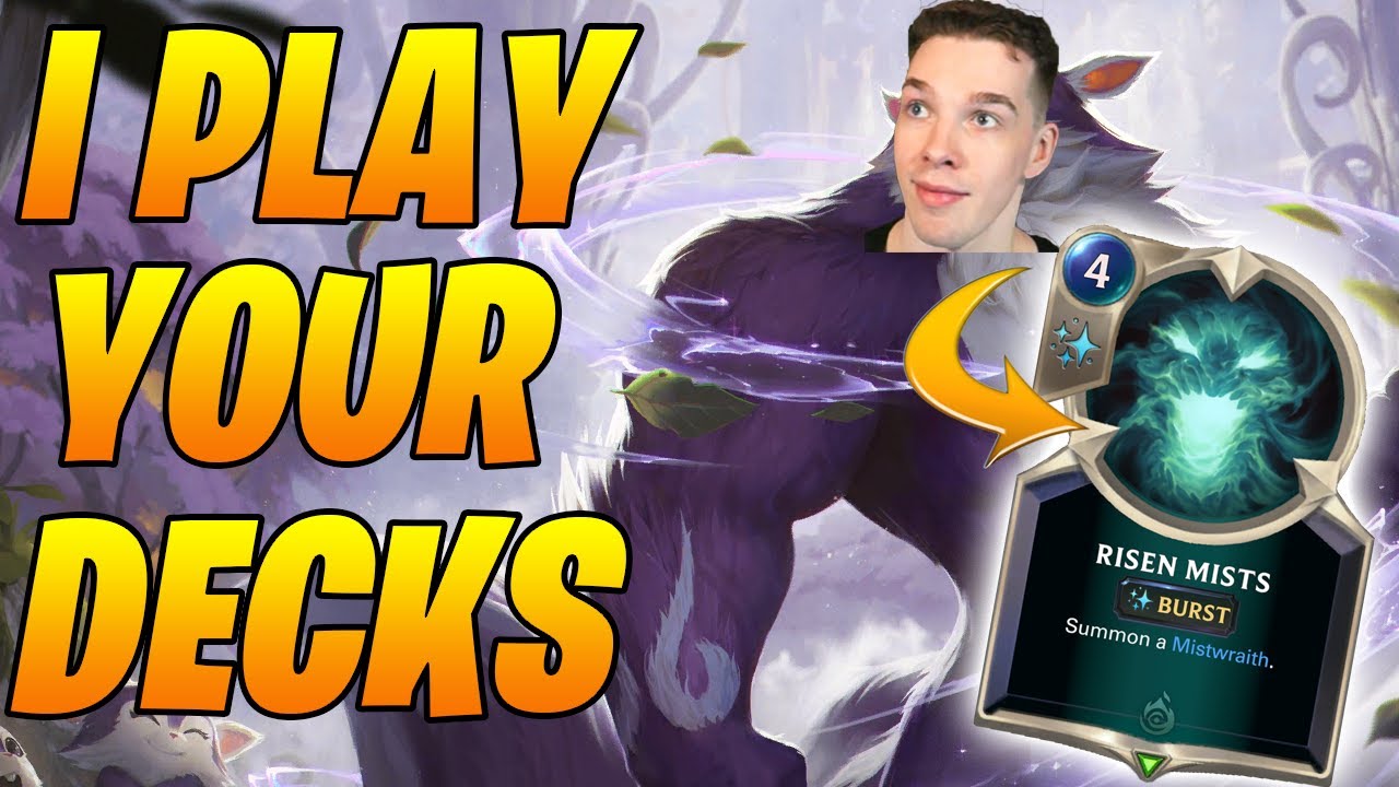 Yolked Swole Squirrel + Mistwraith Gameplay | Legends of Runeterra ...