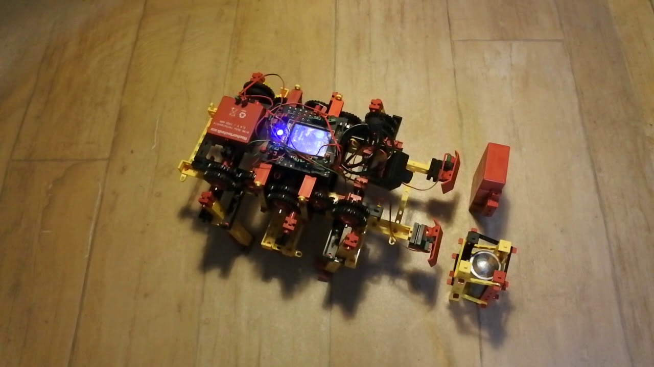 fischertechnik TXT controller : Mirft2 #89 - Floor, Python, sensor ...