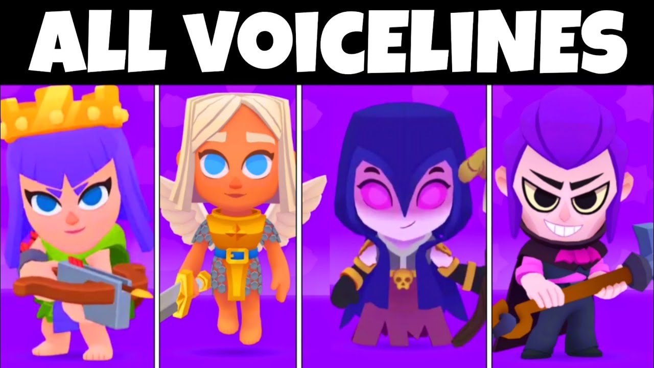 Squad Busters All Charecters Voicelines - YouTube