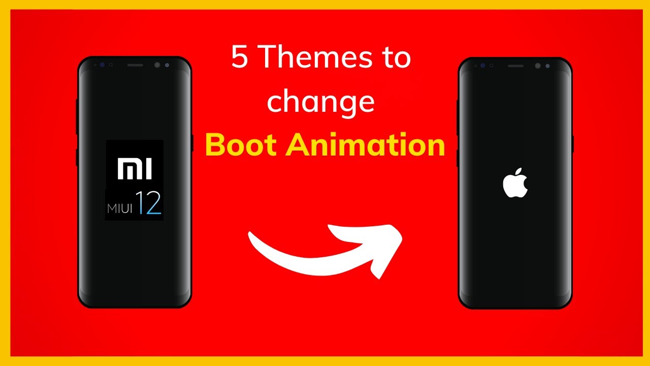 NEW🔥 Top 5 Themes To Change Boot Animation In MIUI 12 | Latest MIUI 12 ...