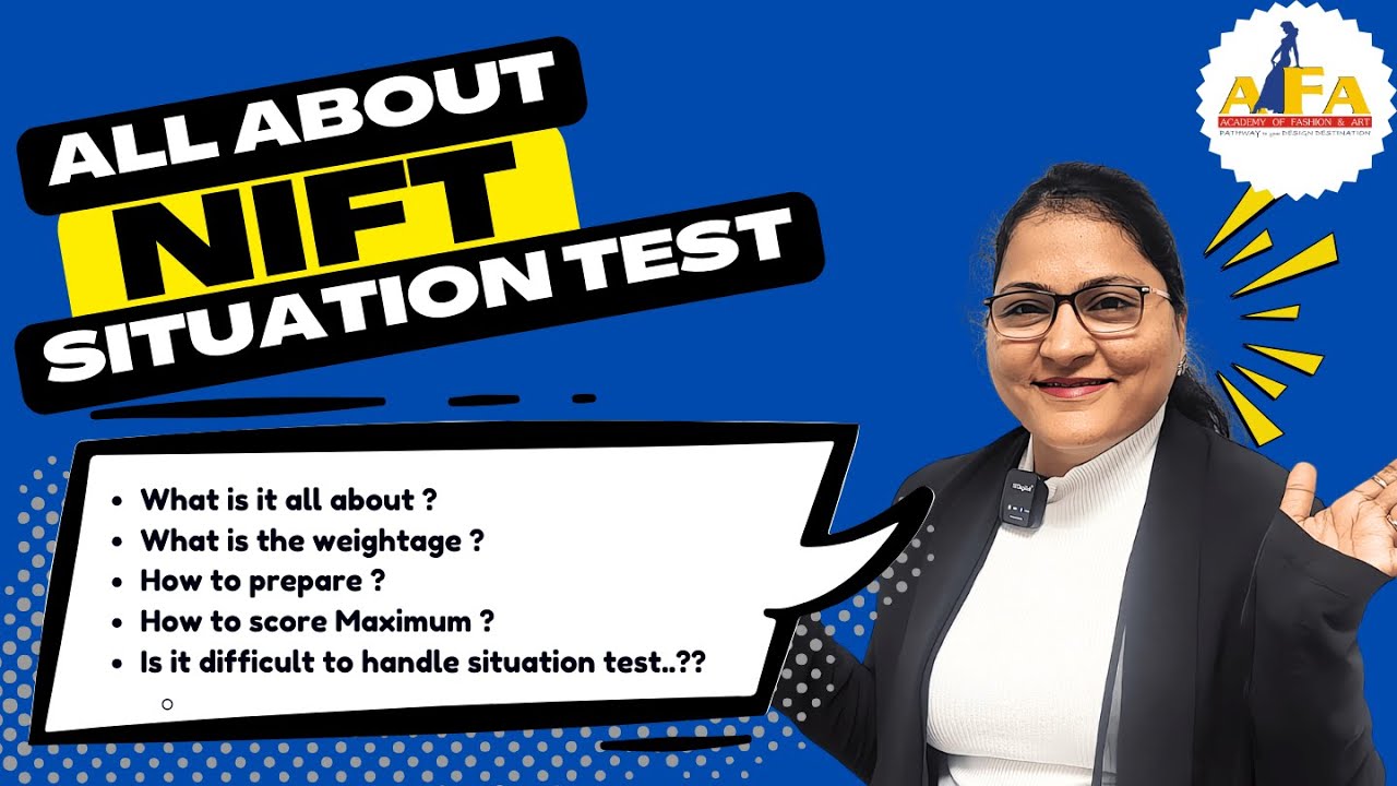 NIFT SITUATION TEST 2025 - Detailed explanation - YouTube