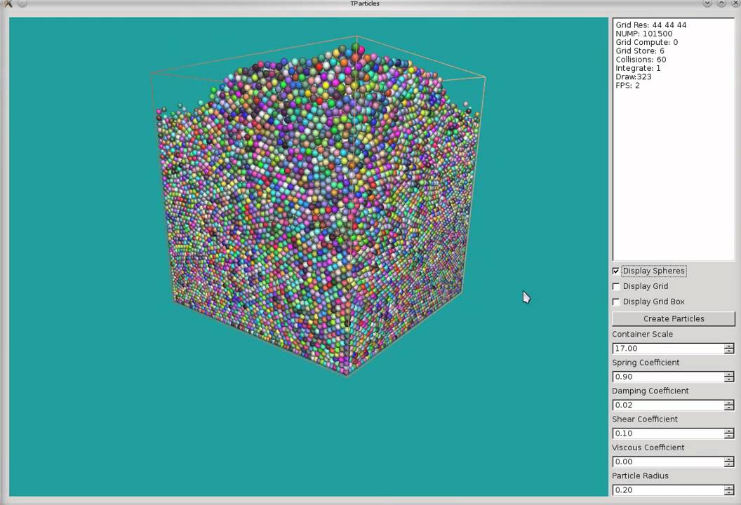 CPU - DEM Simulation - YouTube