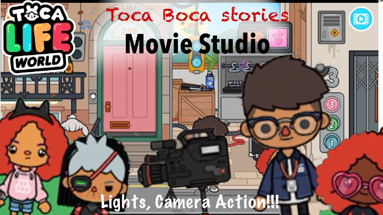 Toca Life World | Role Play (Lights Camera Action!) - YouTube